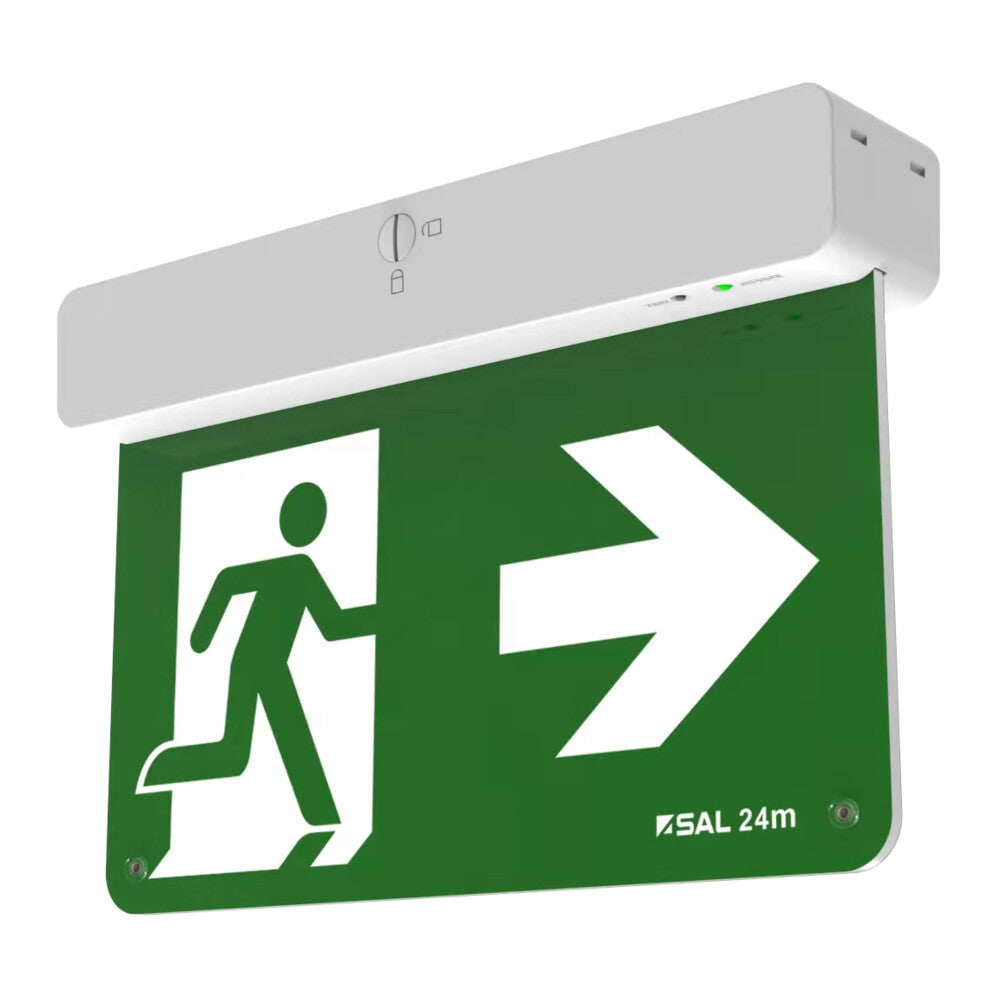 Emergency Exit Recessing Kit - Cut Out 325 X 80mm White – Lighting Empire
