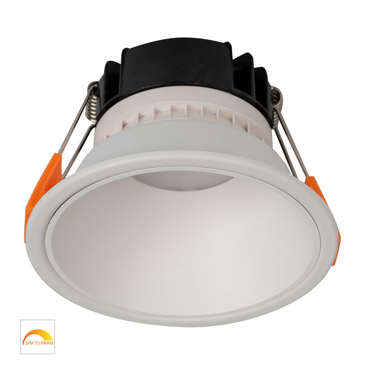 HV5528D2W-WW - Gleam White with White Insert Fixed Dim to Warm LED Dow ...