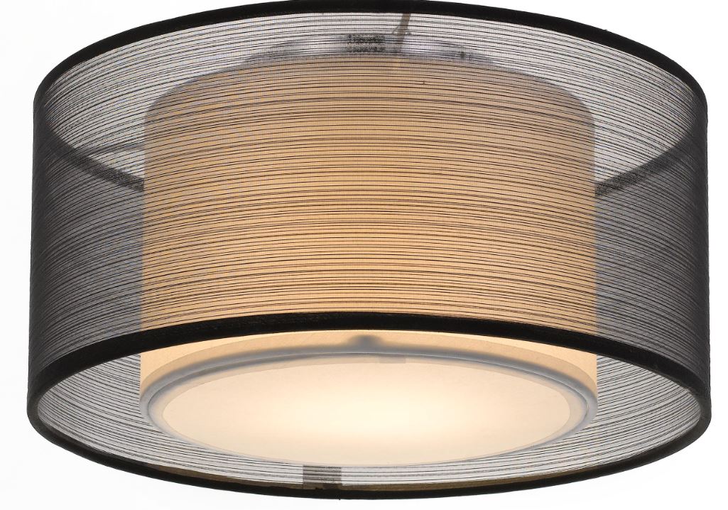 Loria Fabric Drum 30cm DIY Batten Fix