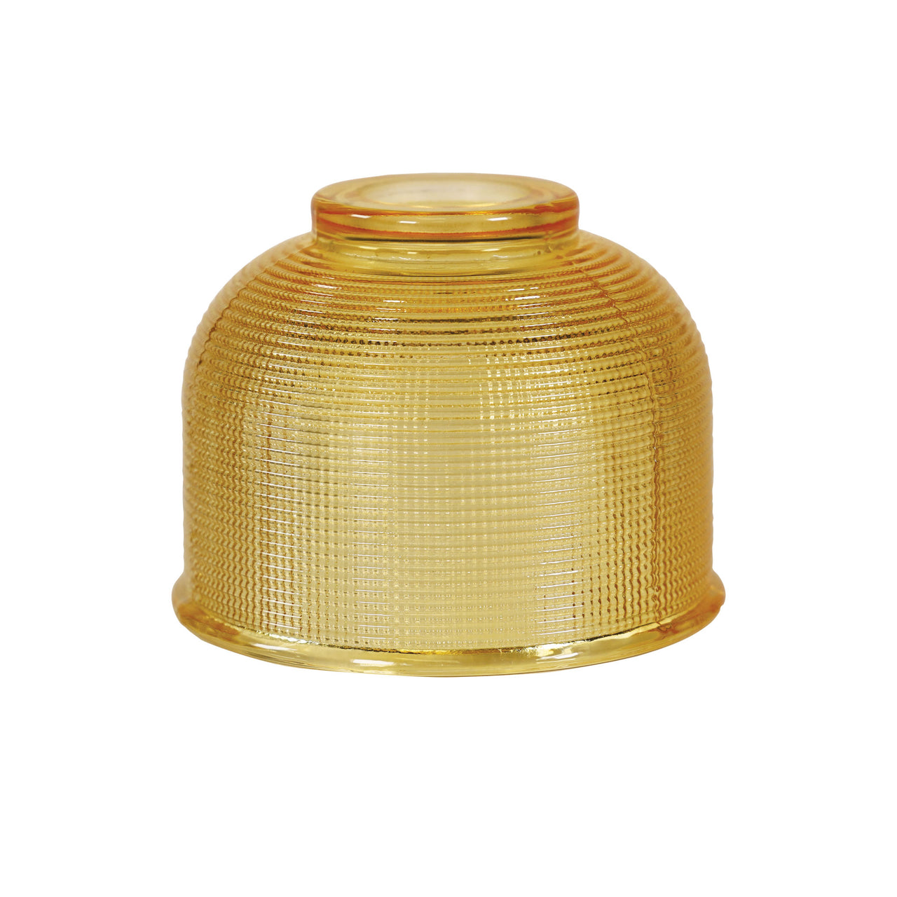 Maison15cm Retro Halophane Amber Glass Shade – Lighting Empire