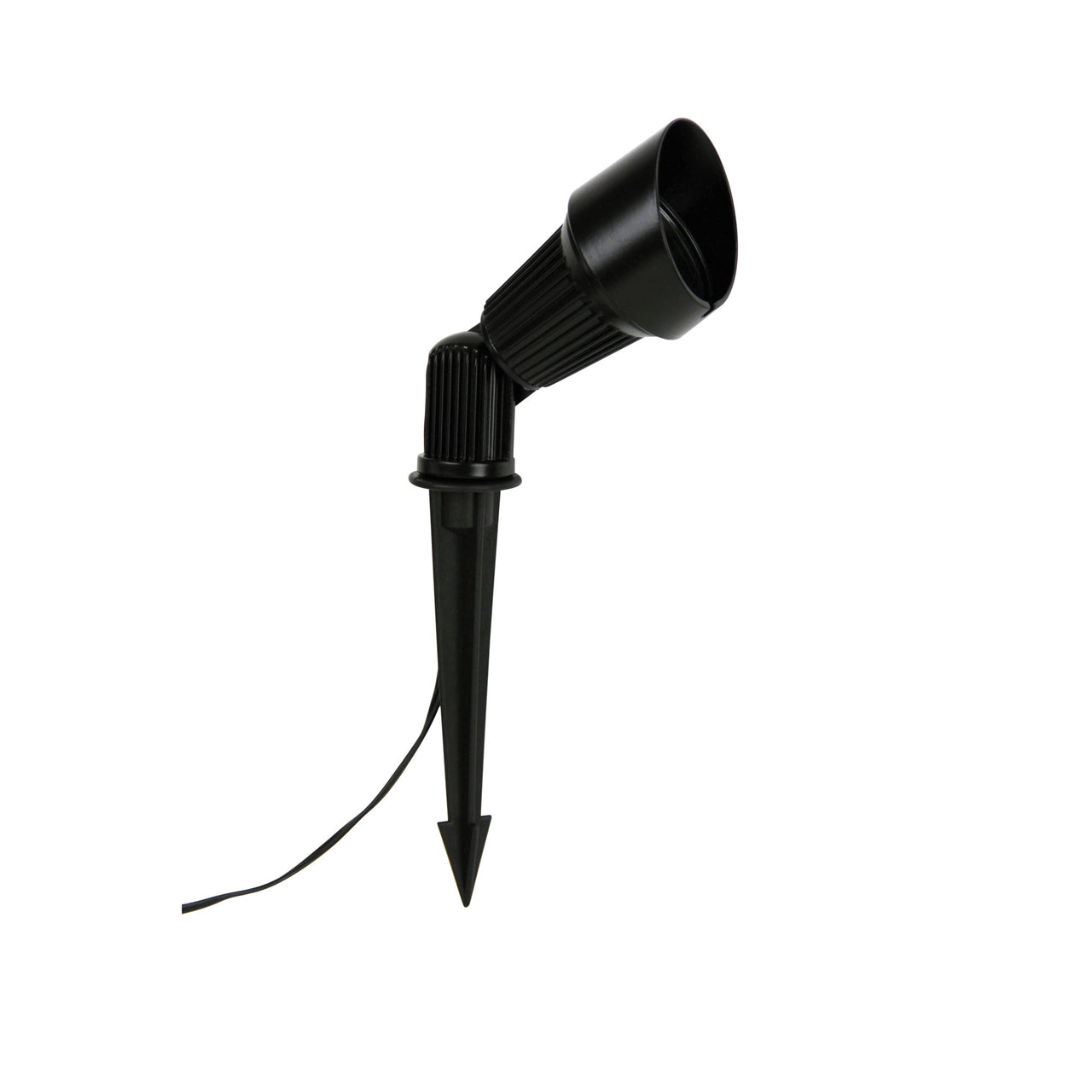 Thax Black 12V MR16 IP54 DIY Hooded Garden Spike – Lighting Empire