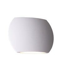 REMO: Surface Mounted LED Exterior Curved Up/Down Wall Lights IP54 ...